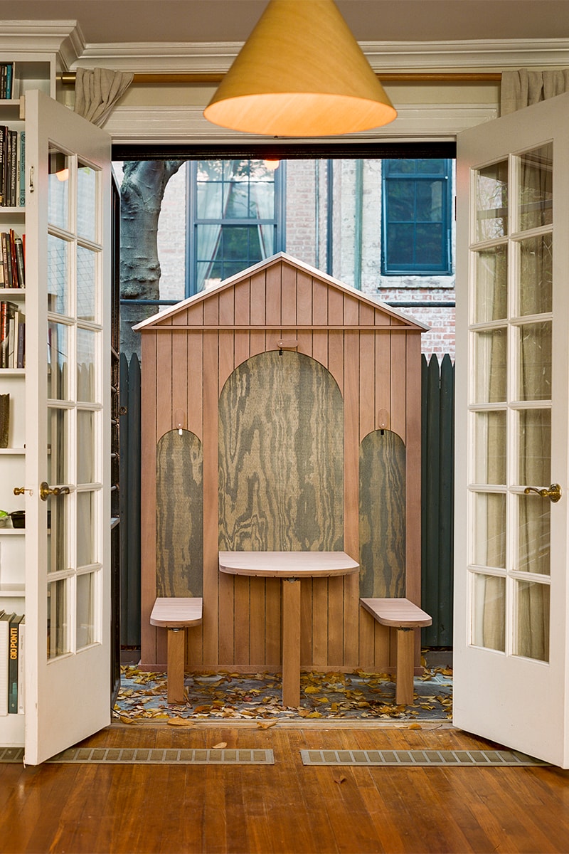 Sam Stewart Disguises Outdoor Table as Shed | Hypebeast