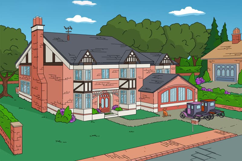 'The Simpsons' House in Eight British Styles | Hypebeast