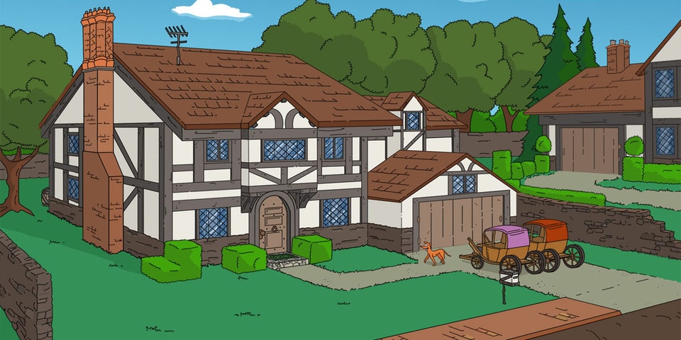 'The Simpsons' House in Eight British Styles | Hypebeast