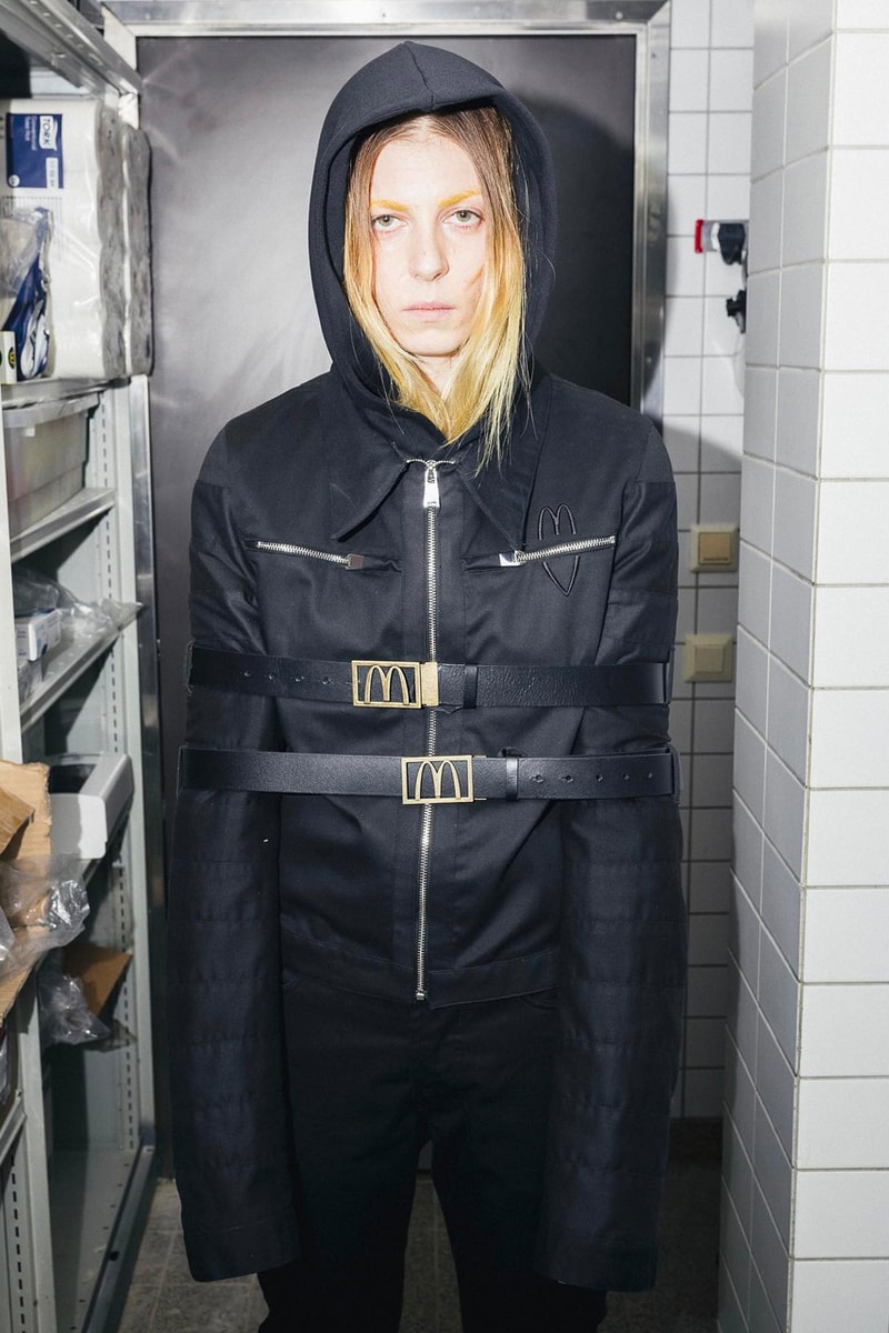 VAIN Upcycles McDonald's Workwear for Runway Show | Hypebeast