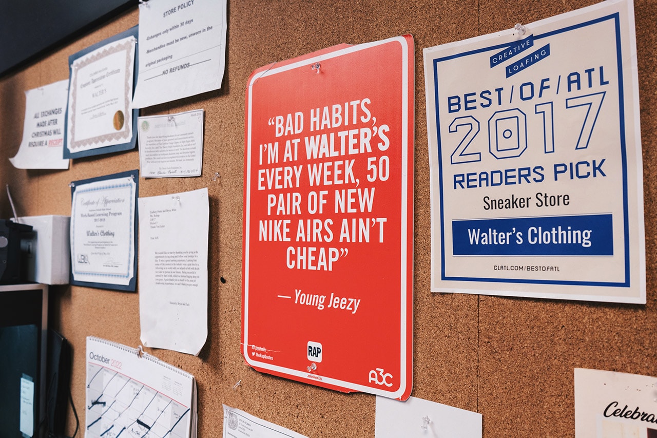 Walter's Atlanta Sneaker Store Interview | Hypebeast
