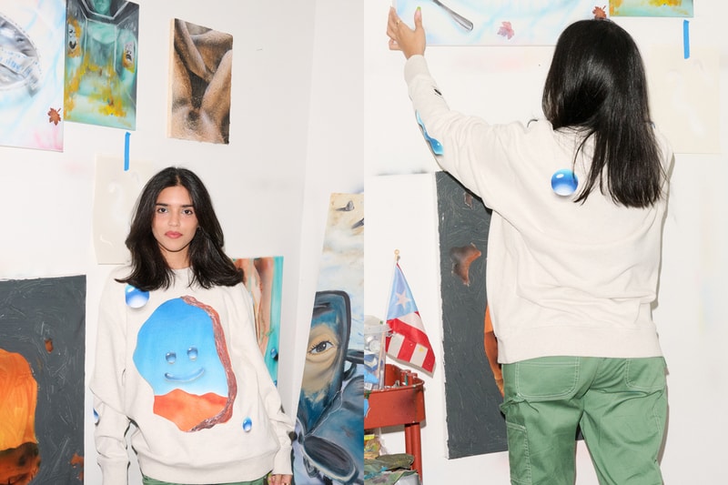 Angelo Baque x Champion "Senior Thesis" Crewneck | Hypebeast