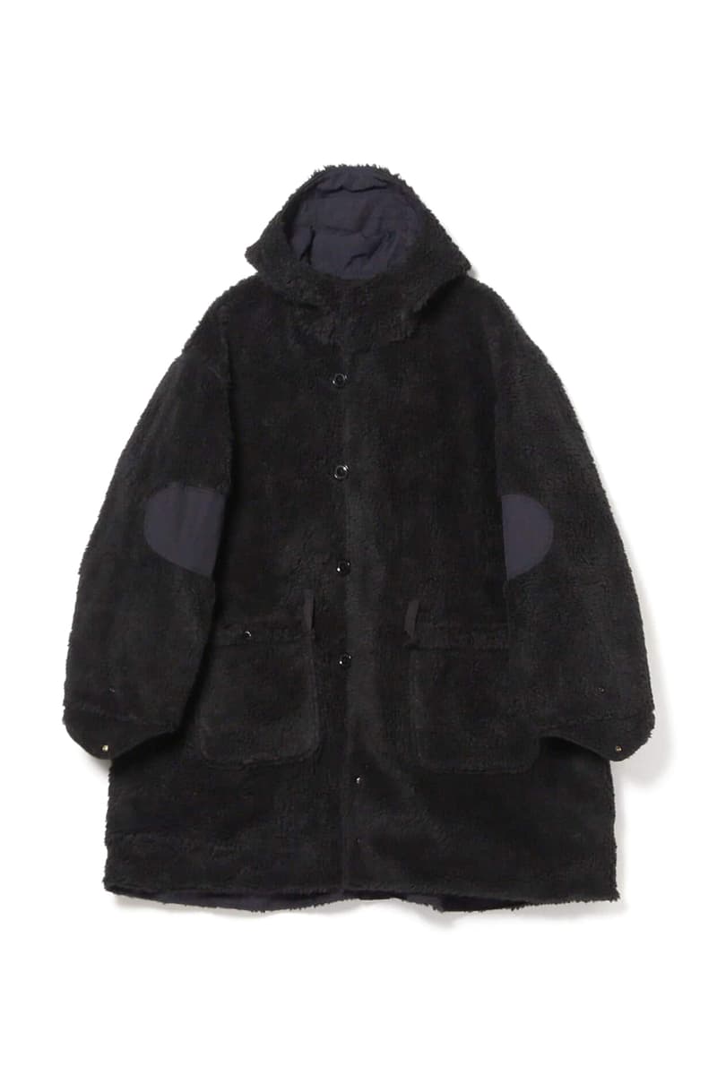 BEAMS PLUS Engineered Garments Reversible Field Fur Coat | Hypebeast