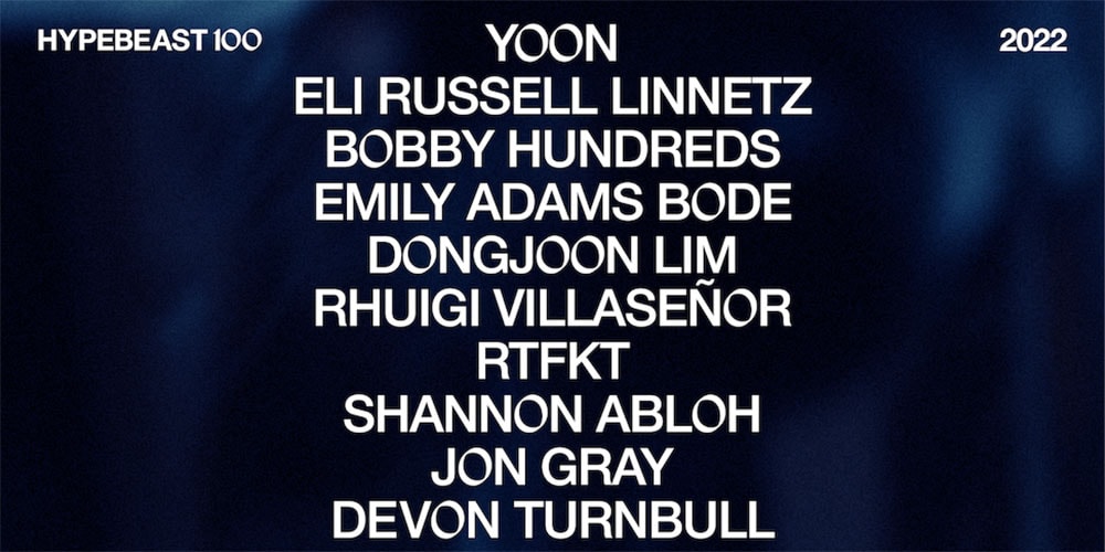 In Conversation With the 2022 Hypebeast100 Cover Stars | Hypebeast