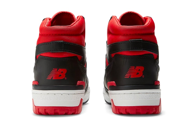 New Balance 650 "Black/Red" Sneaker Footwear Teaser | Hypebeast