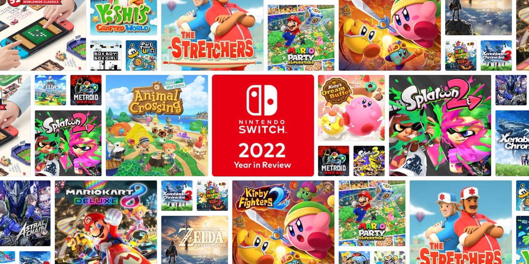 Nintendo Switch Year in Review Announcement Info | Hypebeast