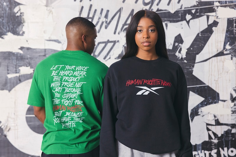 Reebok Second "Human Rights Now!" Collection | Hypebeast