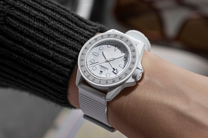 Unimatic x Revolution The Rake U1 GMT Artic Fox | Hypebeast