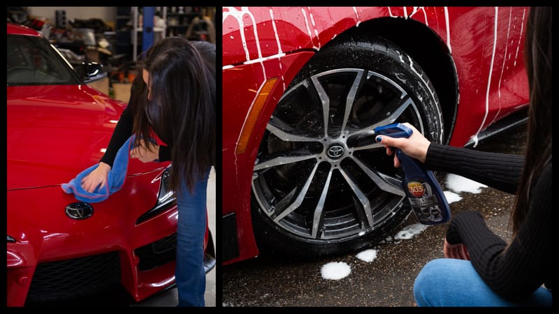 How to Detail a Car With the Toyota GR Supra | Hypebeast