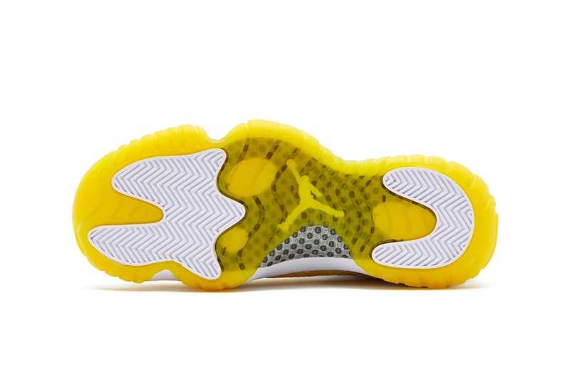 First Look: Air Jordan 11 Low "Yellow Snakeskin" | Hypebeast
