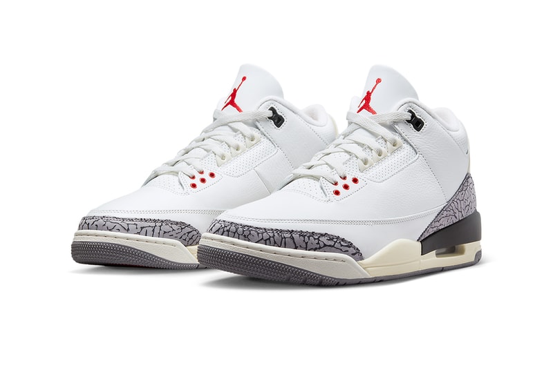 Jordan 3 Cement Grey Infrared