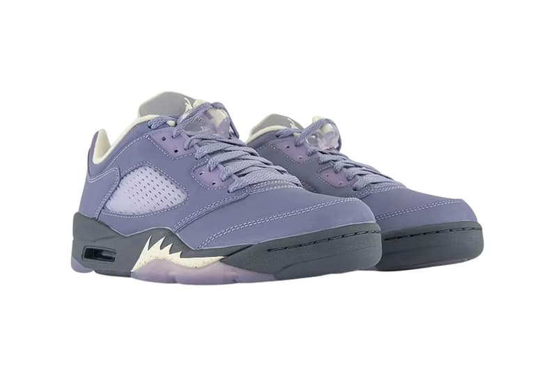Air Jordan 5 Low "Indigo Haze" First Look FJ4563-500 | Hypebeast