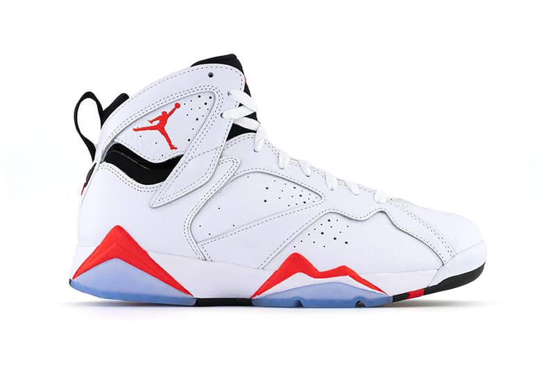 Air Jordan 7 "White Infrared" Release | Hypebeast