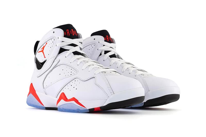 Air Jordan 7 "White Infrared" Release | Hypebeast