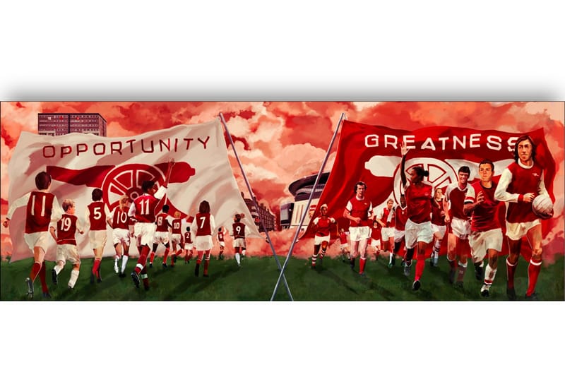 Arsenal FC Presents New Stadium Artwork | Hypebeast