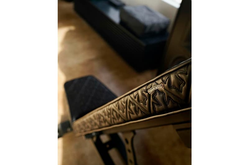 Chrome Hearts Rogue Weight Bench Closer Look | Hypebeast