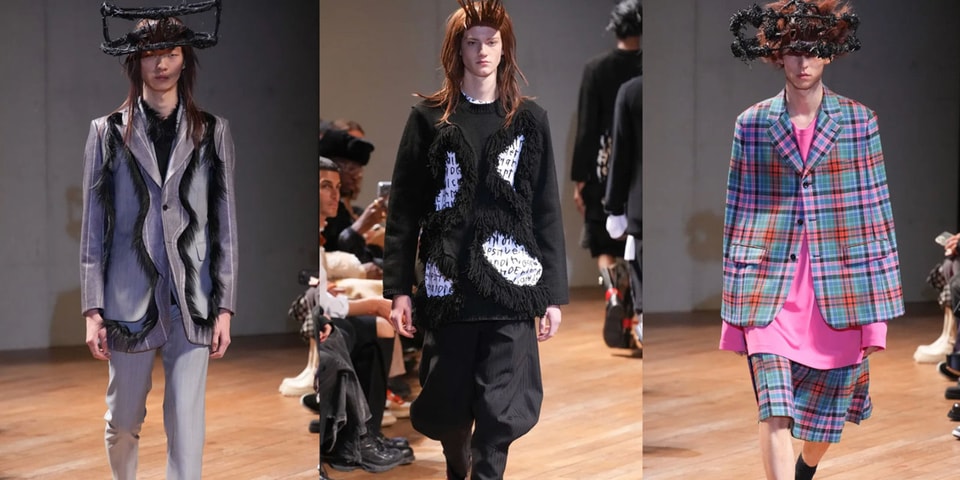 COMME des GARÇONS HOMME PLUS FW23 Relies on Deconstruction and ...