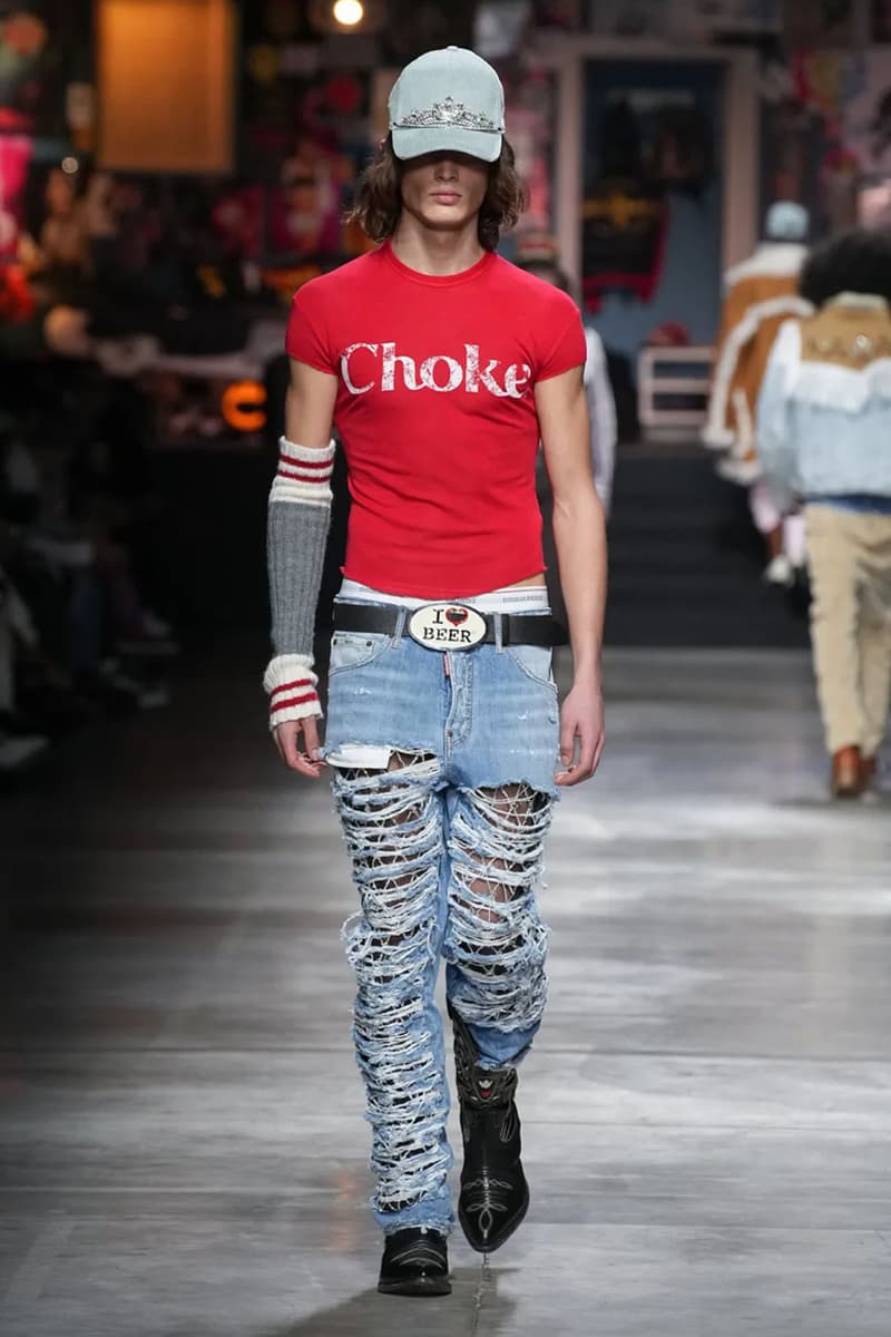 Dsquared2 FW23 Takes Geeks, Goths and It-Boys to the Rodeo | Hypebeast