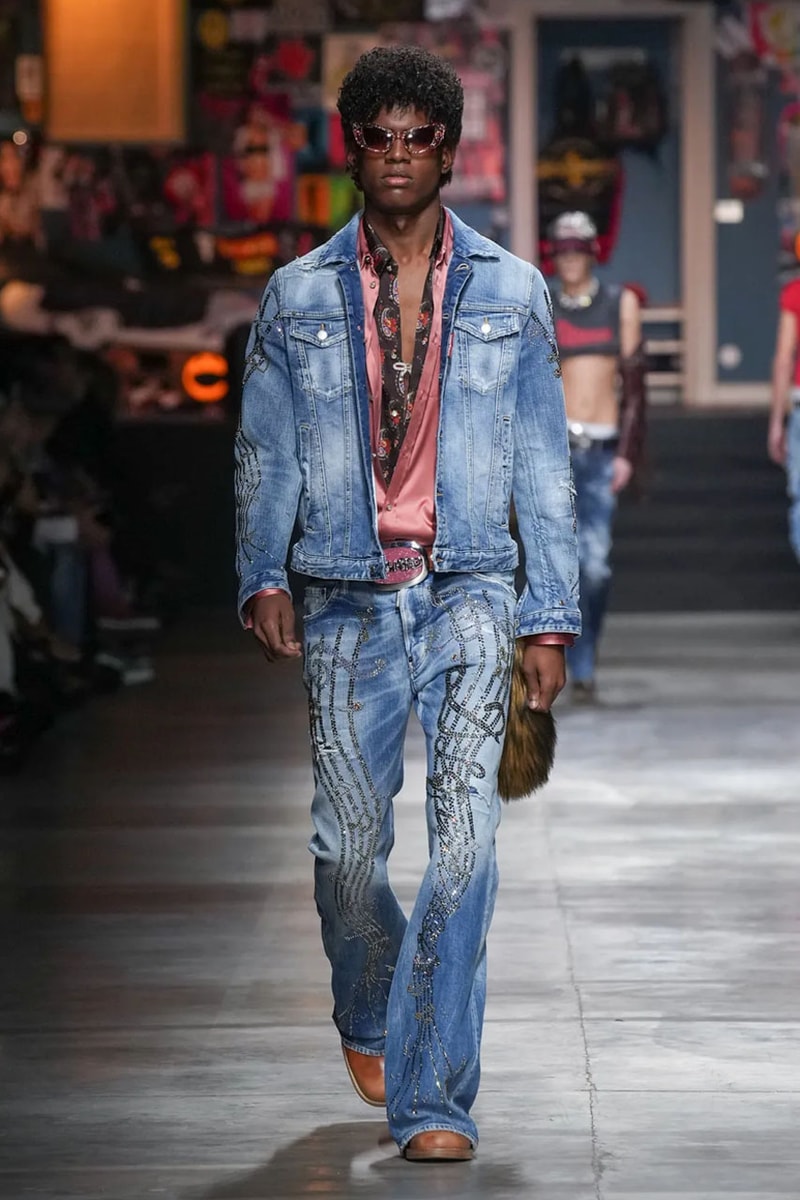 Dsquared2 FW23 Takes Geeks, Goths and It-Boys to the Rodeo | Hypebeast