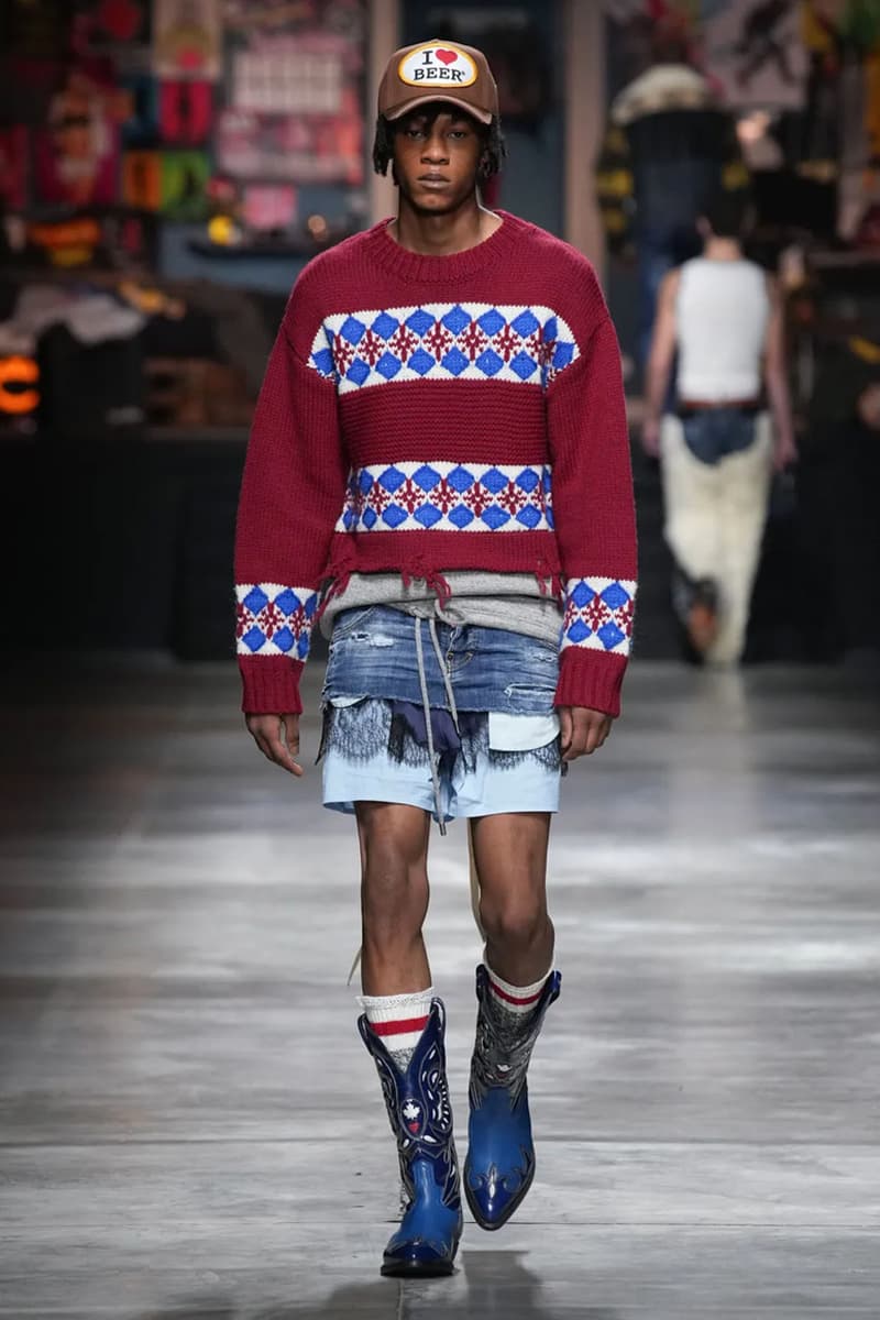 Dsquared2 FW23 Takes Geeks, Goths and It-Boys to the Rodeo | Hypebeast