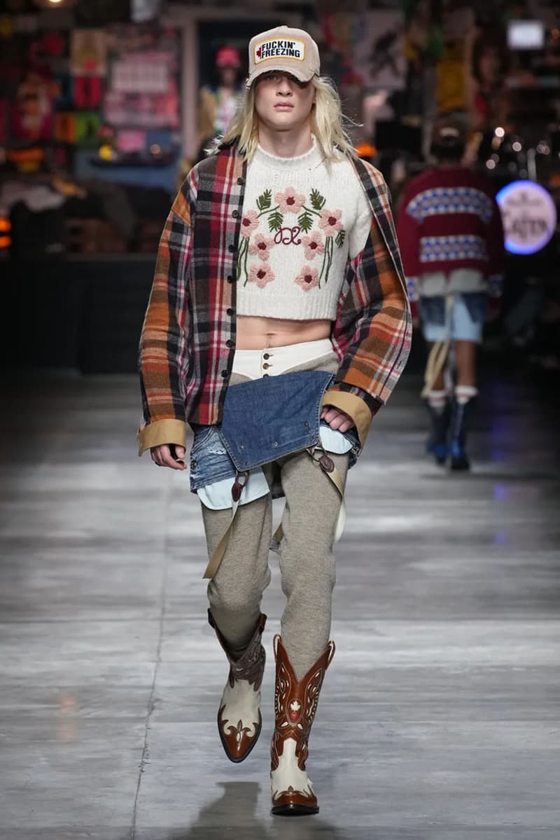 Dsquared2 FW23 Takes Geeks, Goths and It-Boys to the Rodeo | Hypebeast