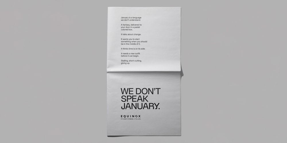Equinox Not Accepting New Years' Resolution Members | Hypebeast