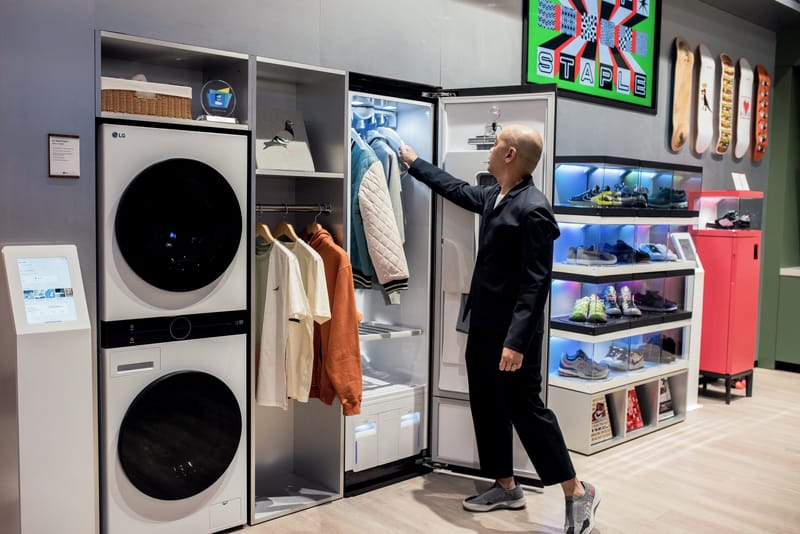 LG Jeff Staple Creator's Room CES 2023 | Hypebeast