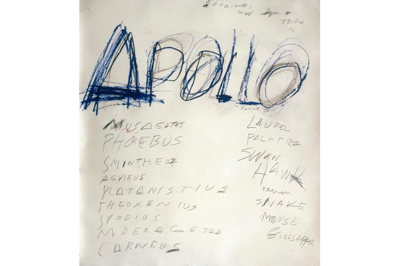 Making Past Present: Cy Twombly MFA Boston Art | Hypebeast