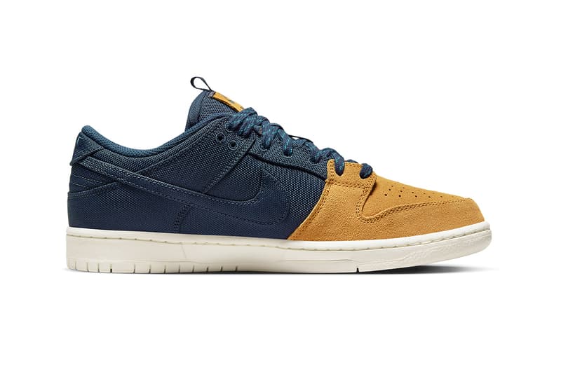 Nike SB Dunk Low Midnight Navy Desert Ochre DX6775-400 | Hypebeast