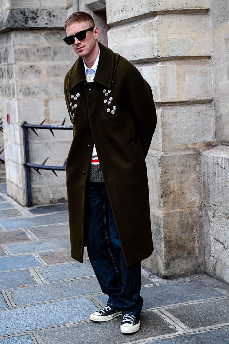 Men's Paris Fashion Week FW23 Street Style Looks | Hypebeast