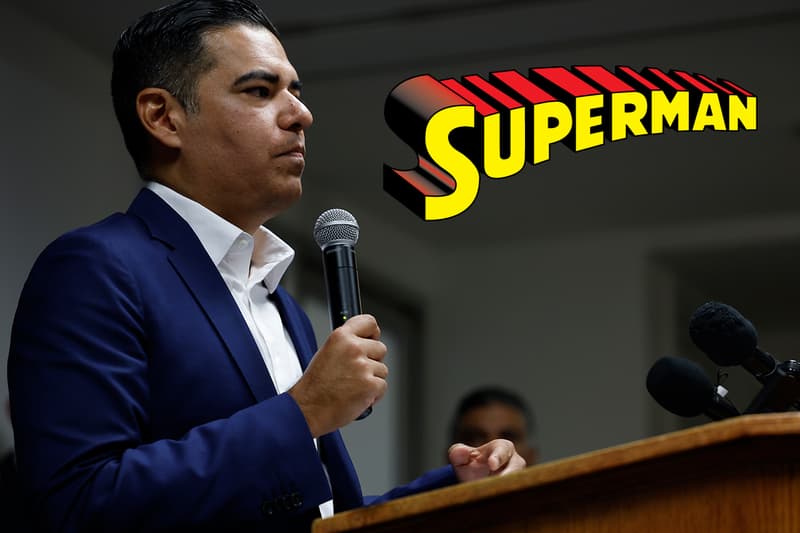 Robert Garcia US Congress Oath 'Superman' #1 | Hypebeast