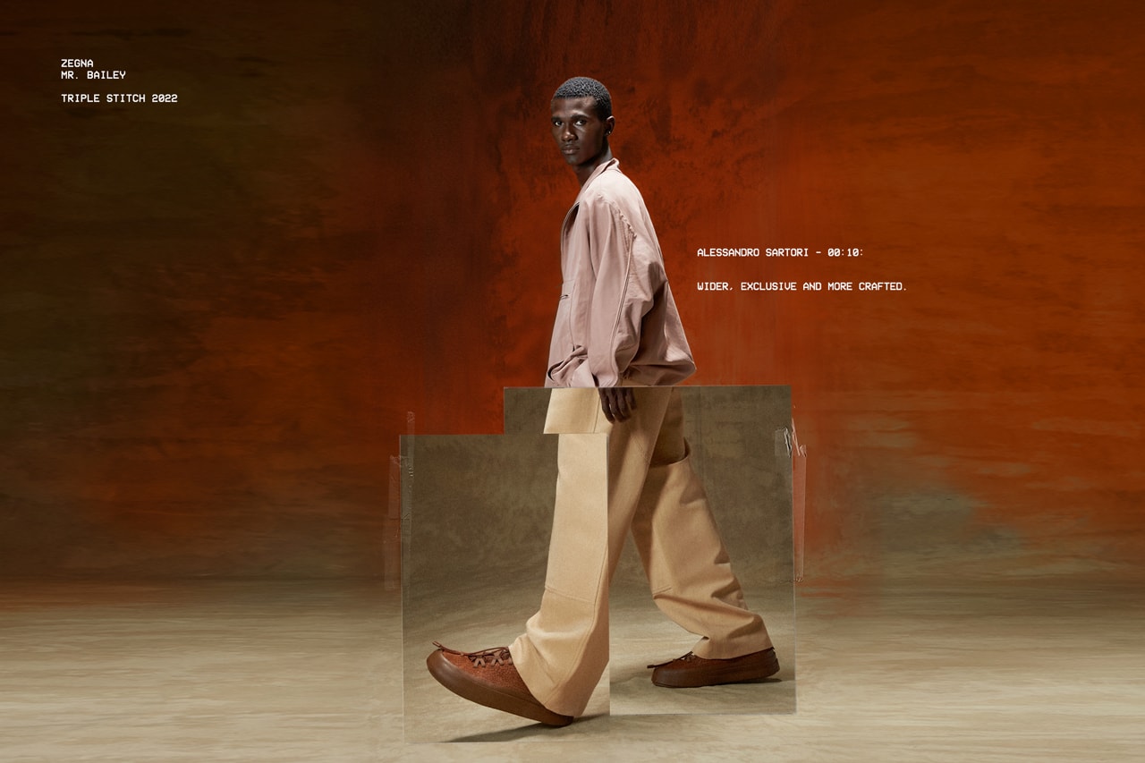 First Look at Mr Bailey x ZEGNA Triple Stitch™ Sneaker | Hypebeast