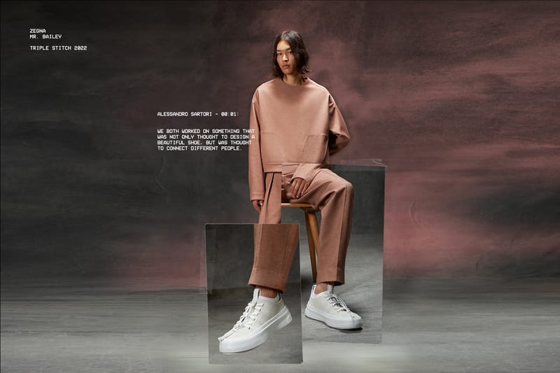 First Look at Mr Bailey x ZEGNA Triple Stitch™ Sneaker | Hypebeast