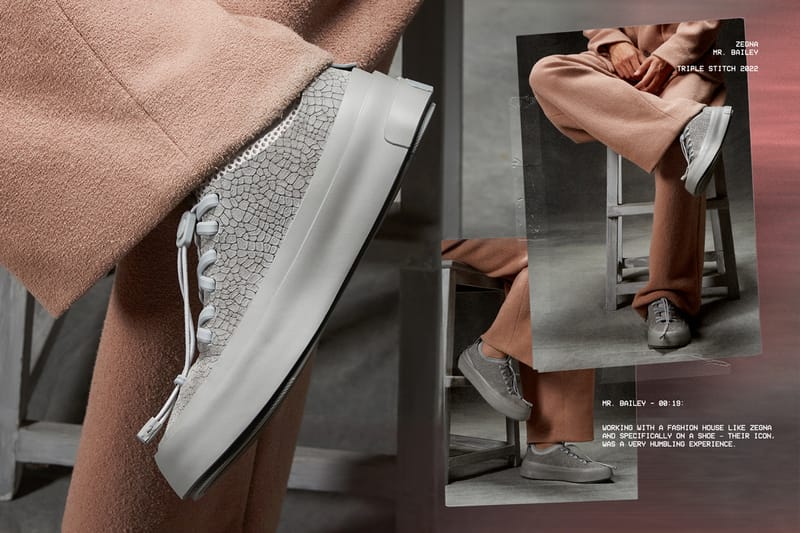 First Look at Mr Bailey x ZEGNA Triple Stitch™ Sneaker | Hypebeast