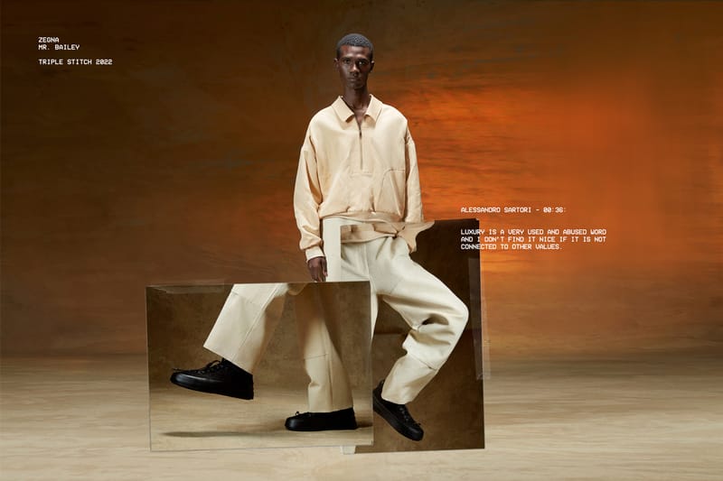 First Look at Mr Bailey x ZEGNA Triple Stitch™ Sneaker | Hypebeast