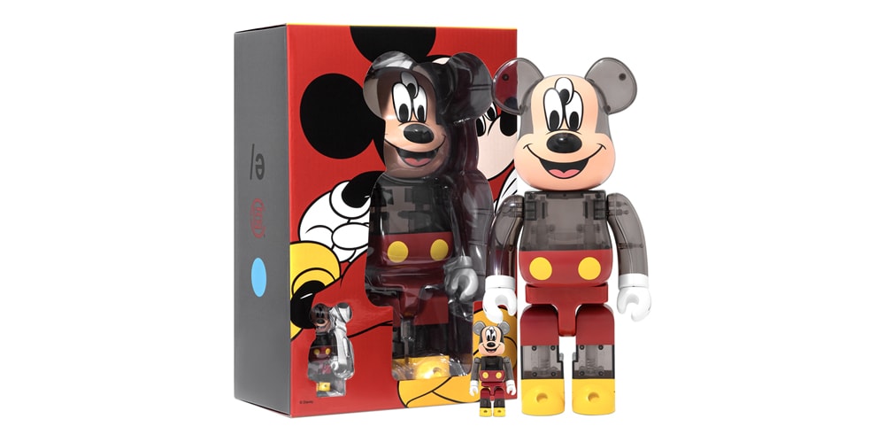 3125C x CLOT Medicom Toy BE@RBRICK "3-Eyed Mickey" | Hypebeast