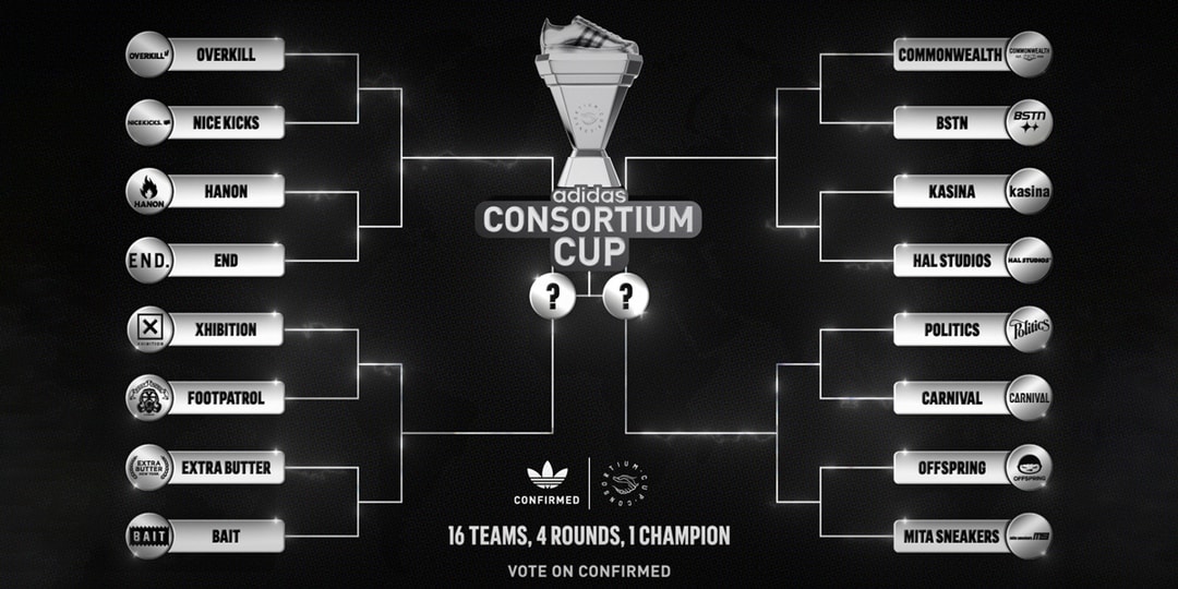 adidas Consortium Cup Sneaker Design Tournament Info | Hypebeast