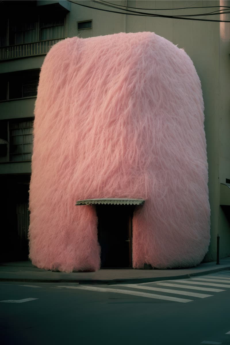 Andrés Reisinger Creates Surrealist Pink Facades | Hypebeast