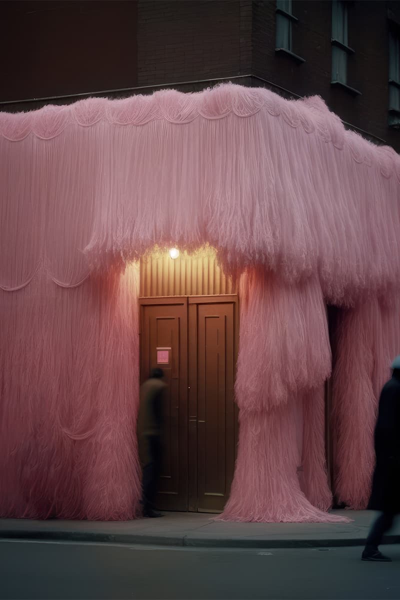Andrés Reisinger Creates Surrealist Pink Facades | Hypebeast
