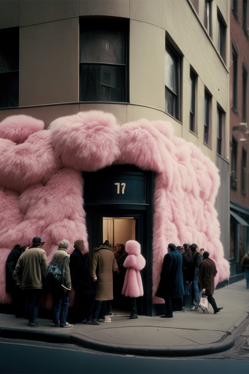 Andrés Reisinger Creates Surrealist Pink Facades | Hypebeast