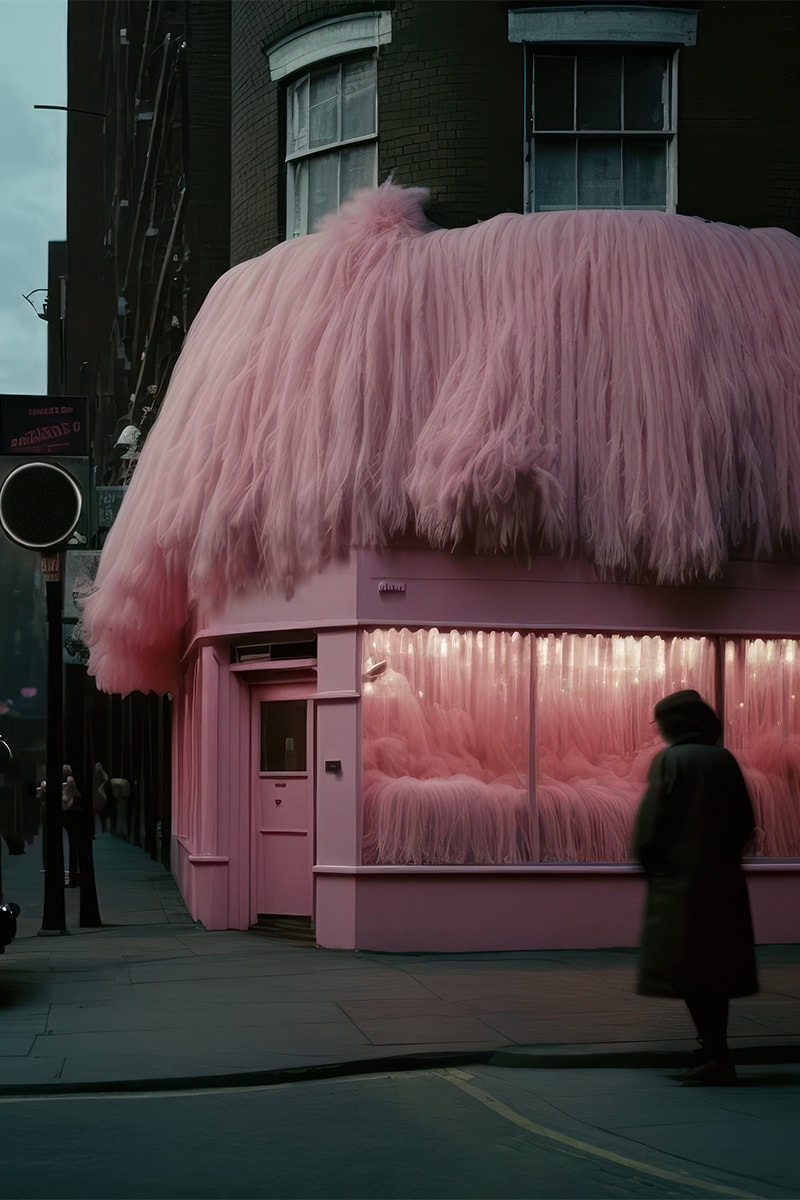 Andrés Reisinger Creates Surrealist Pink Facades | Hypebeast