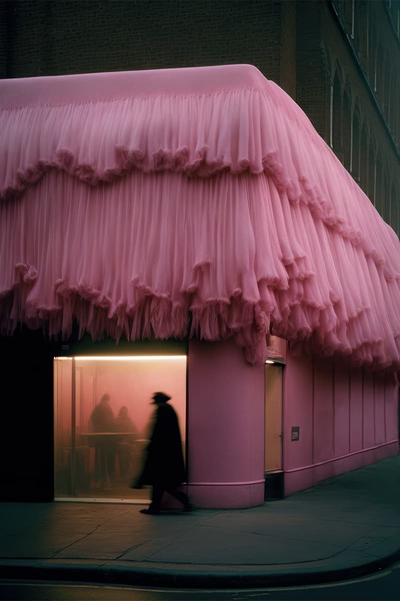 Andrés Reisinger Creates Surrealist Pink Facades | Hypebeast