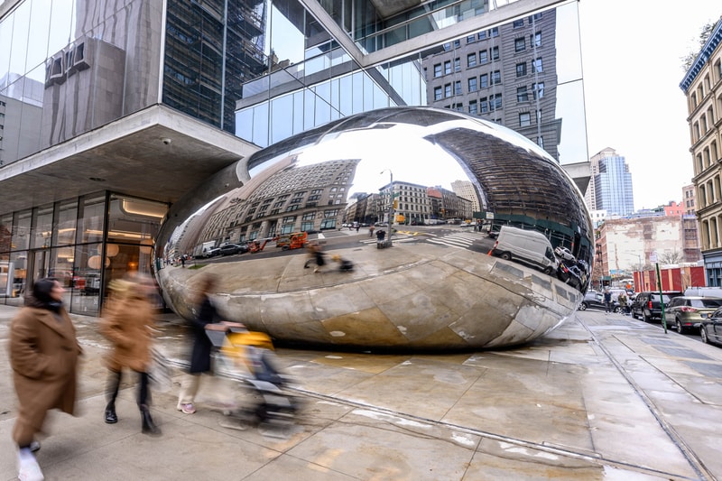 Anish Kapoor's 'Bean' Touches Down in New York City | Hypebeast