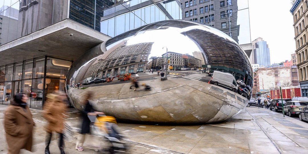 Anish Kapoor's 'Bean' Touches Down in New York City | Hypebeast