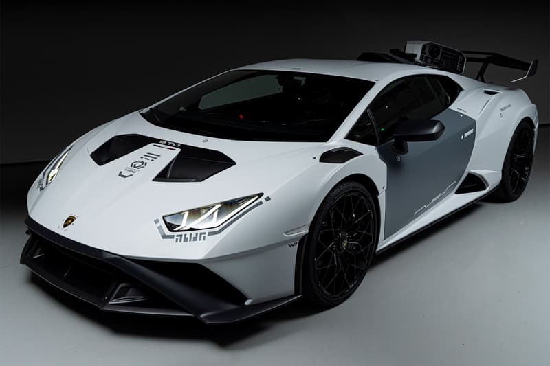 IKEUCHI x Lamborghini Huracán STO "Time Chaser 111100" | Hypebeast