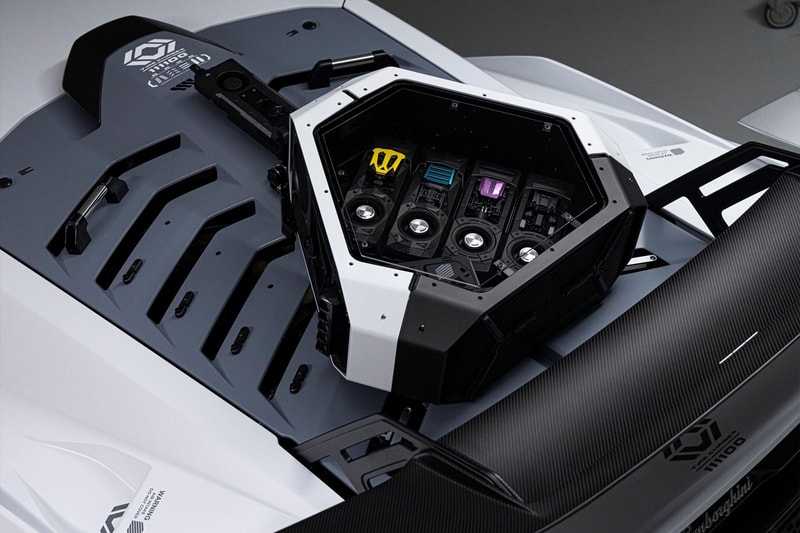 IKEUCHI x Lamborghini Huracán STO "Time Chaser 111100" | Hypebeast