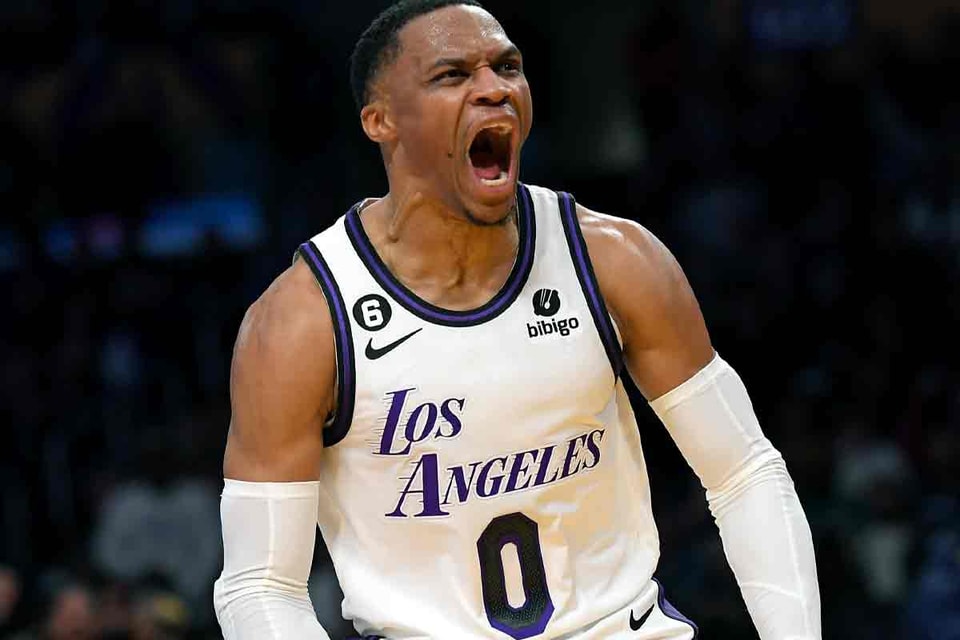 Russell Westbrook Screaming