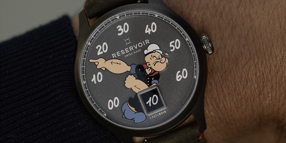 Reservoir LabelNoir Popeye Watch Collab Info | Hypebeast
