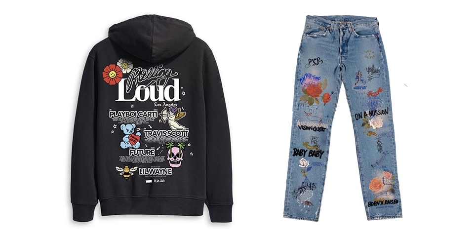 Rolling Loud and Levi’s Merch Collection Collab | Hypebeast