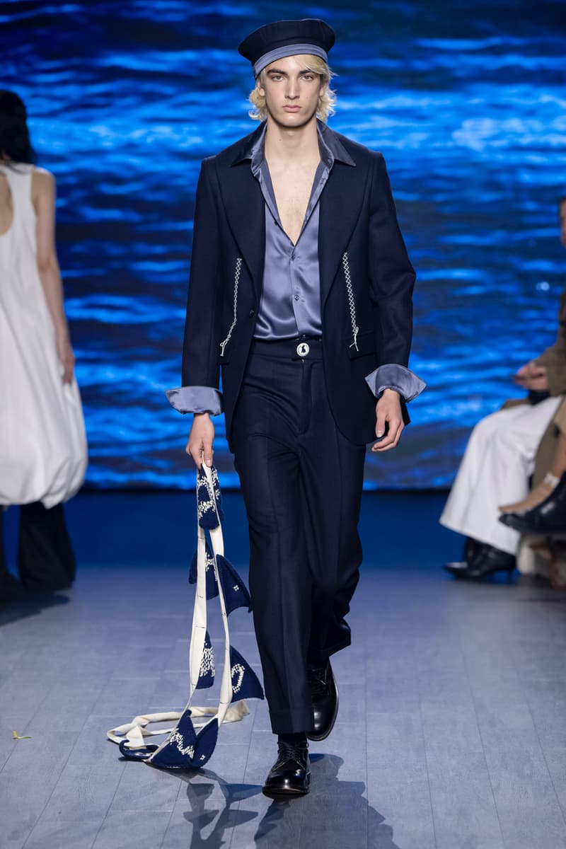 Sir Ian McKellen Walks S.S.DALEY FW23 Runway at LFW | Hypebeast